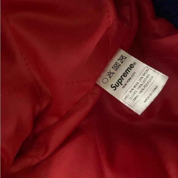 Supreme | Jackets & Coats | Supreme Tiger Varsity Jacket | Poshmark